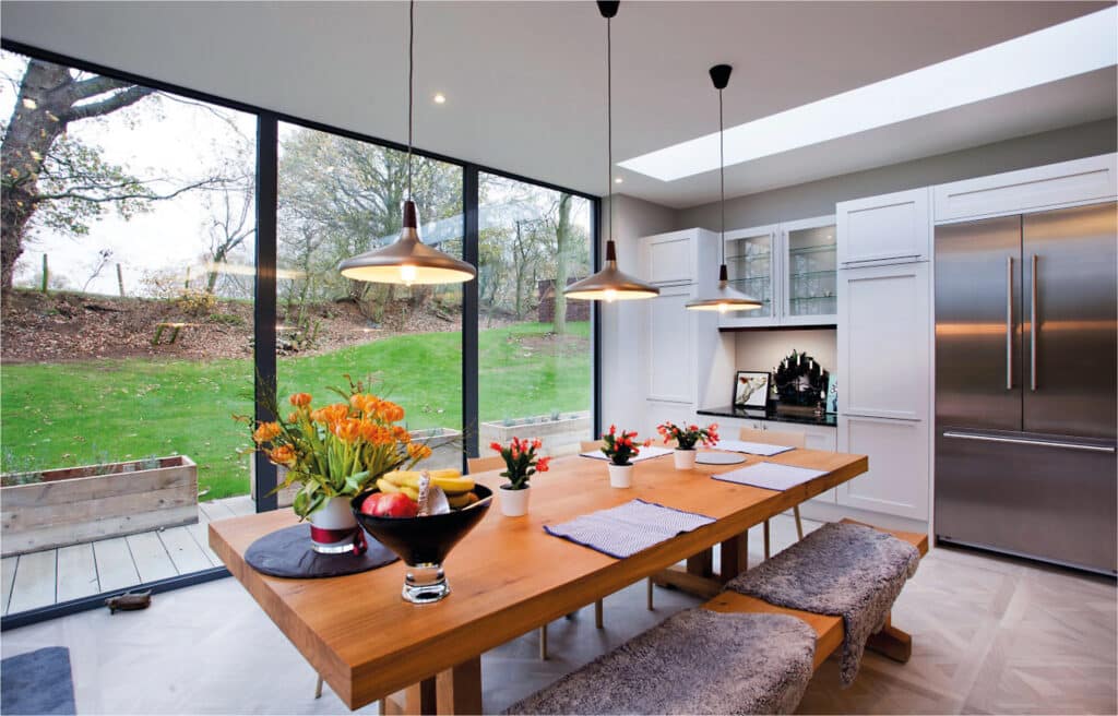 Picture Windows | Large Slim Framed Aluminium Windows